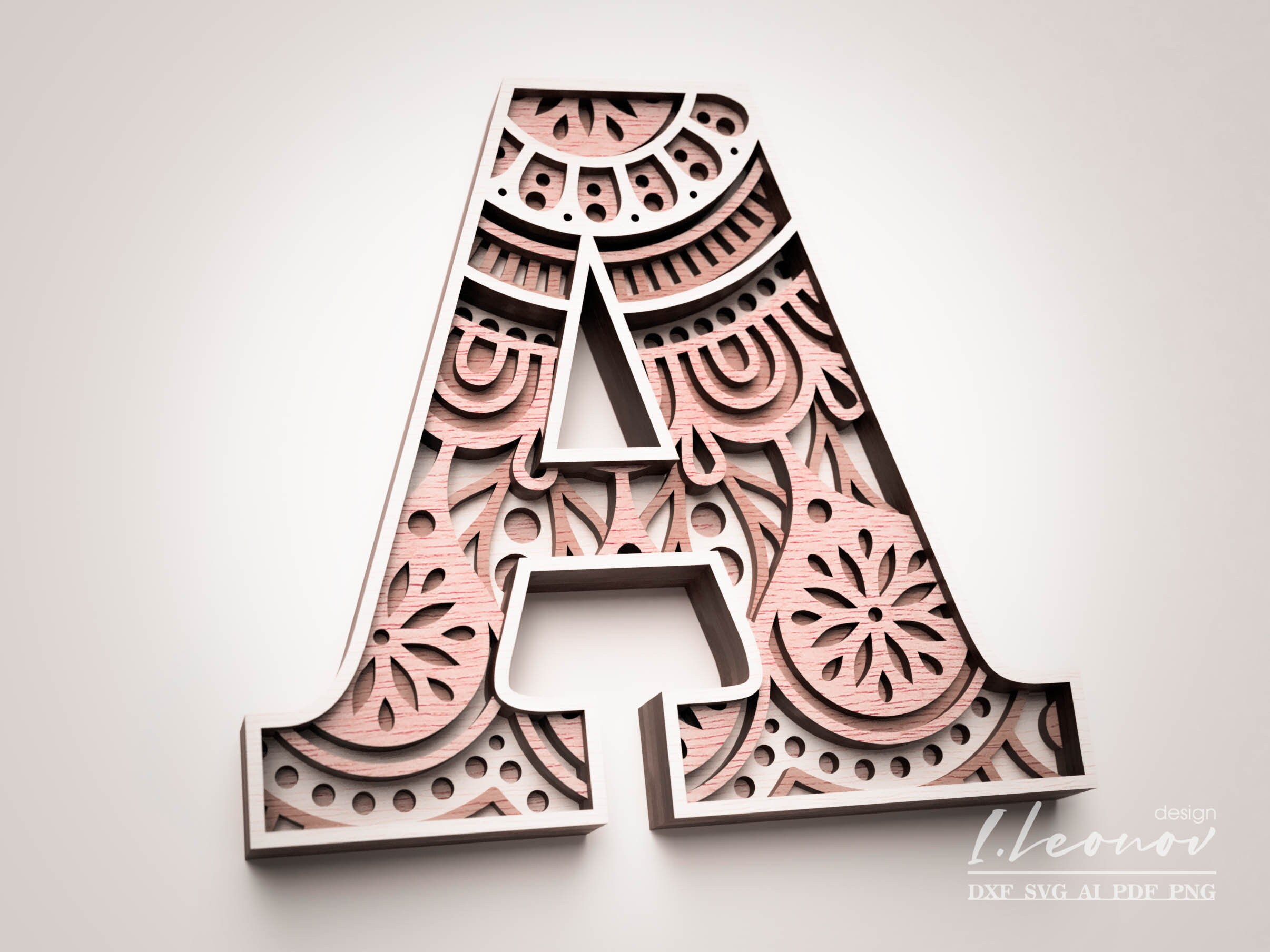 Laser Cut DXF Letter A DXF Alphabet Letter A, Laser Cut Letter ...