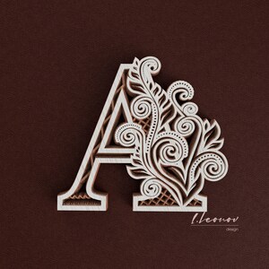 Laser Cut DXF Letter A DXF Alphabet Letter A, , Laser Cut Letter ...