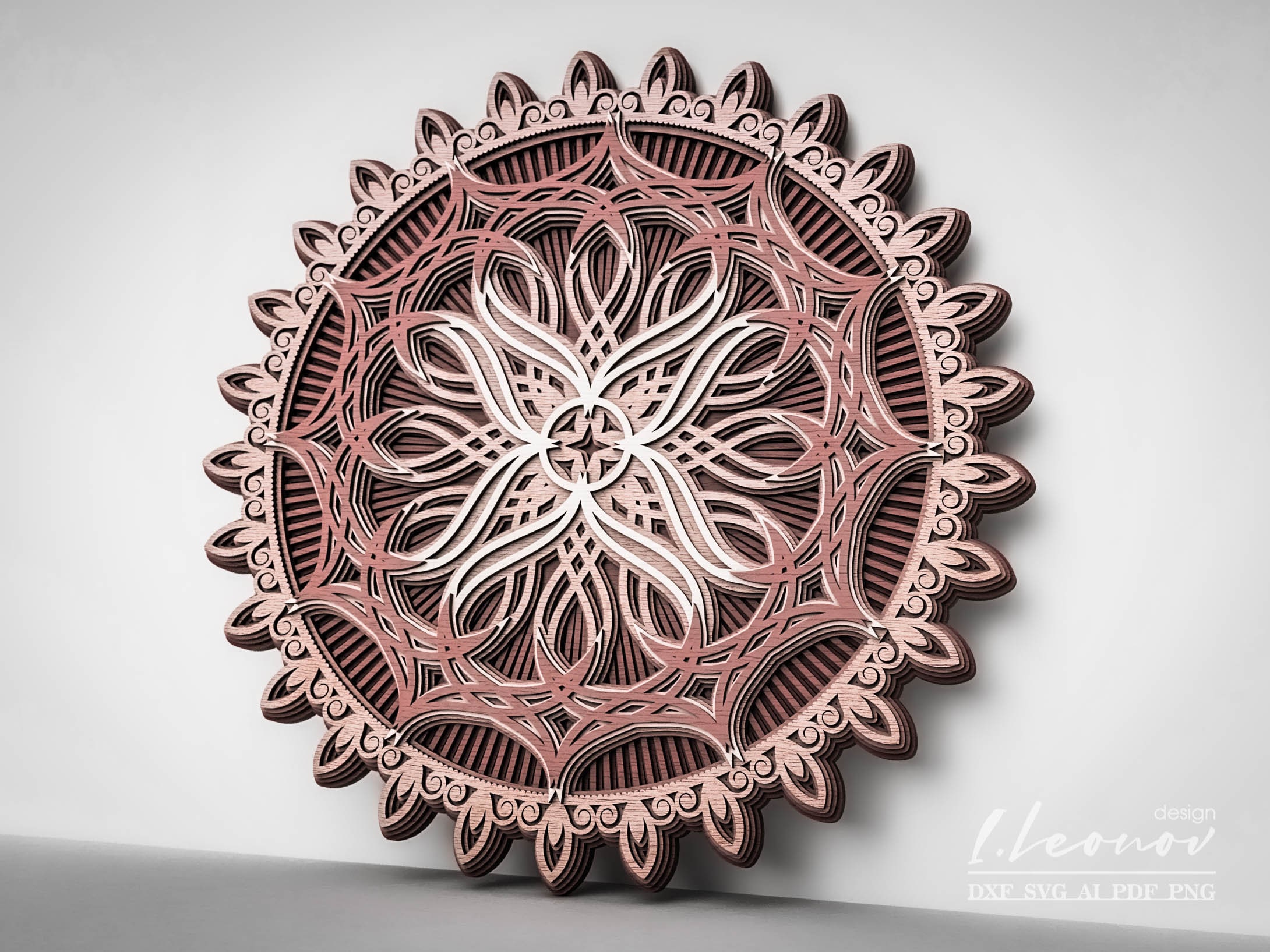 Digital File Mandala DXF File DXF File for Laser Cut - Etsy