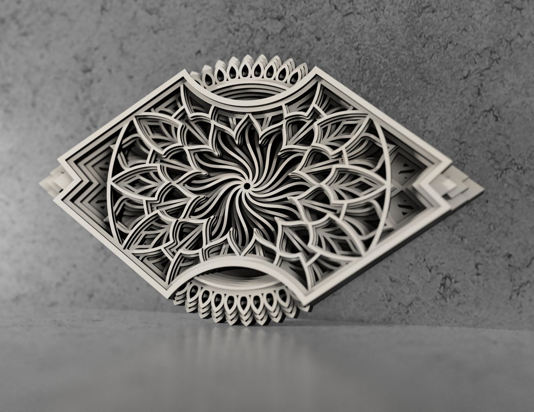 Multilayer Laser Cut Dxf File , Dxf File for Laser Cut, Paper Cut SVG ...