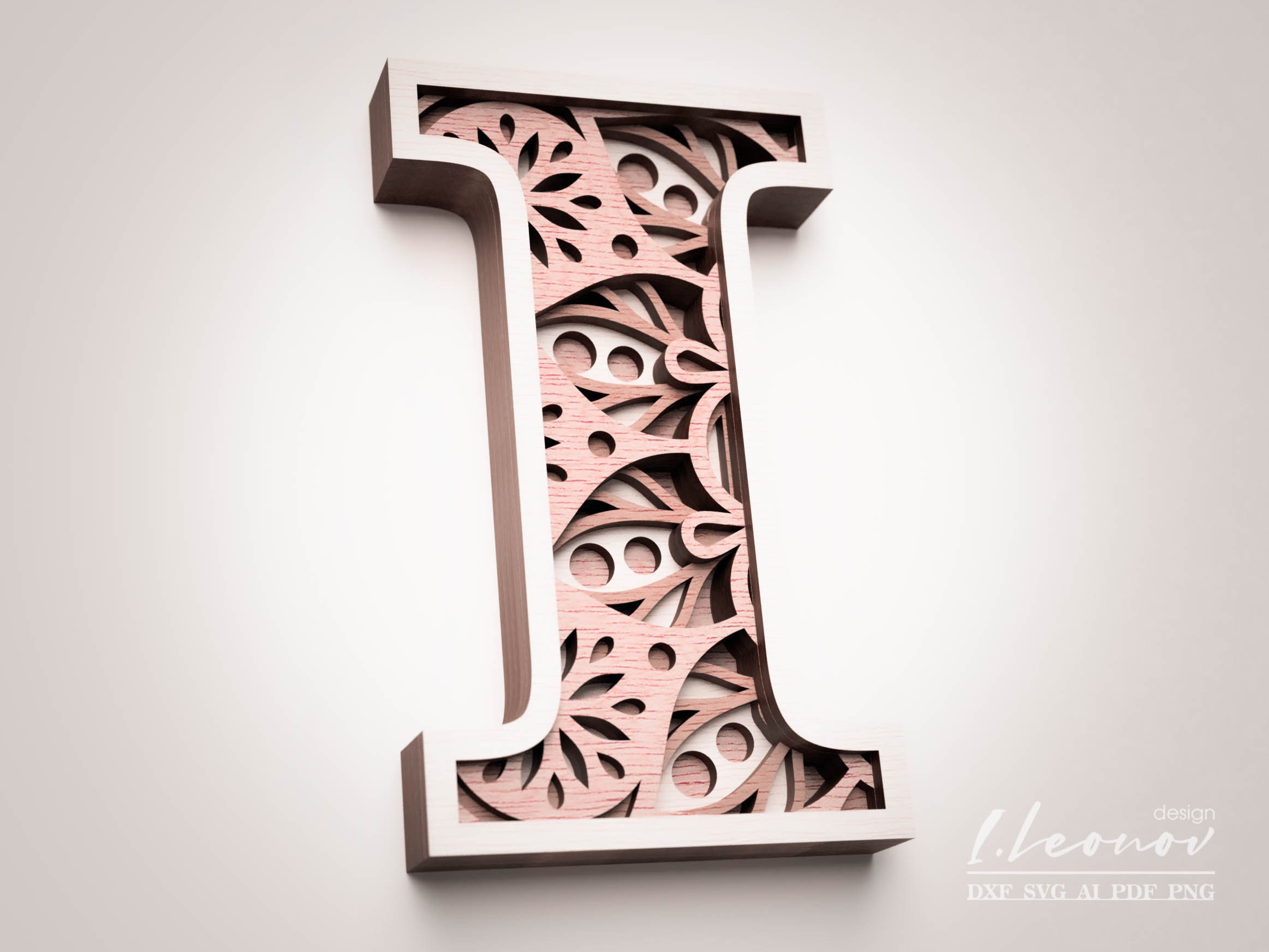 Laser Cut DXF Letter I DXF Alphabet Letter I Laser Cut - Etsy Canada