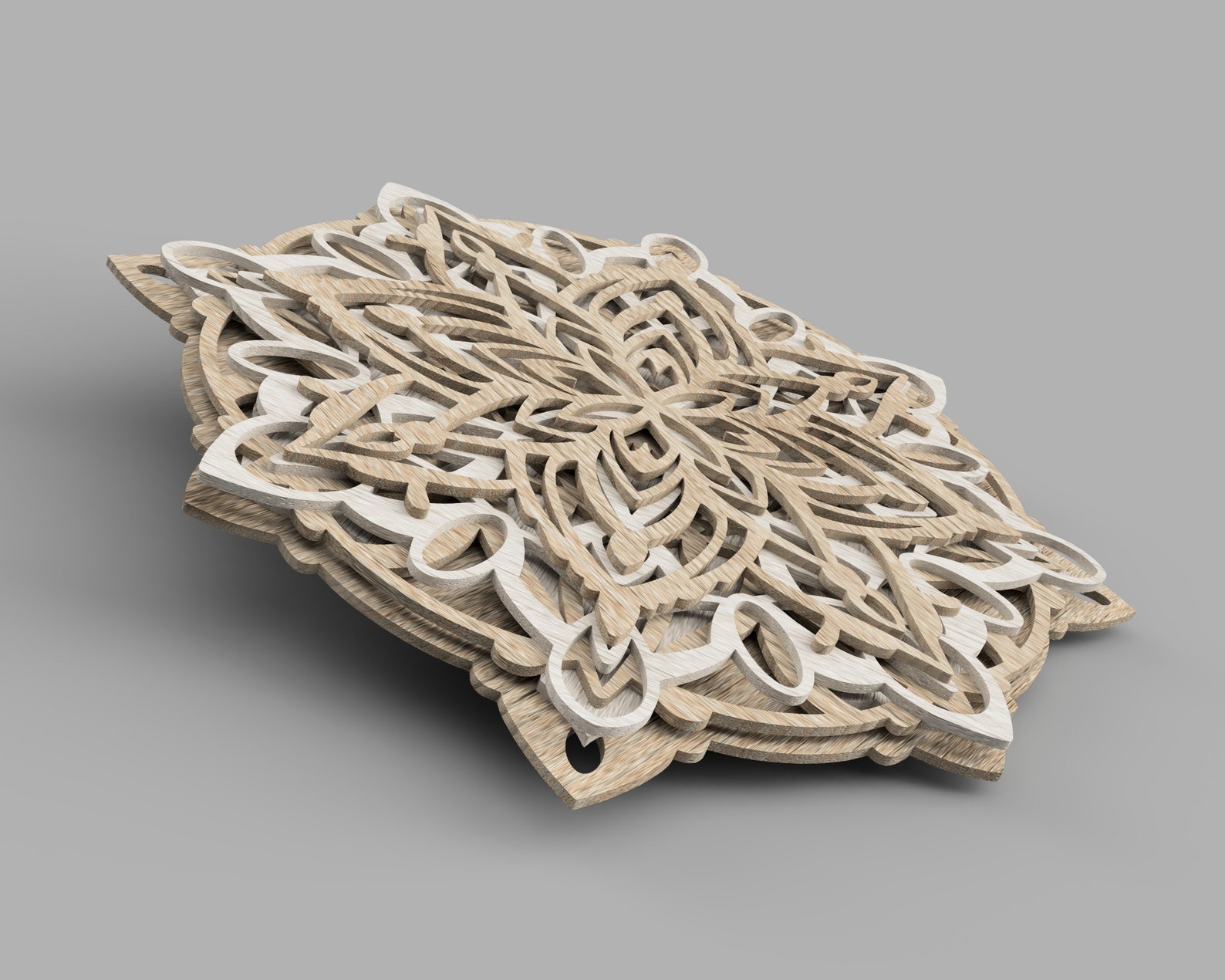 Digital file Mandala DXF file DXF File for Laser cut | Etsy