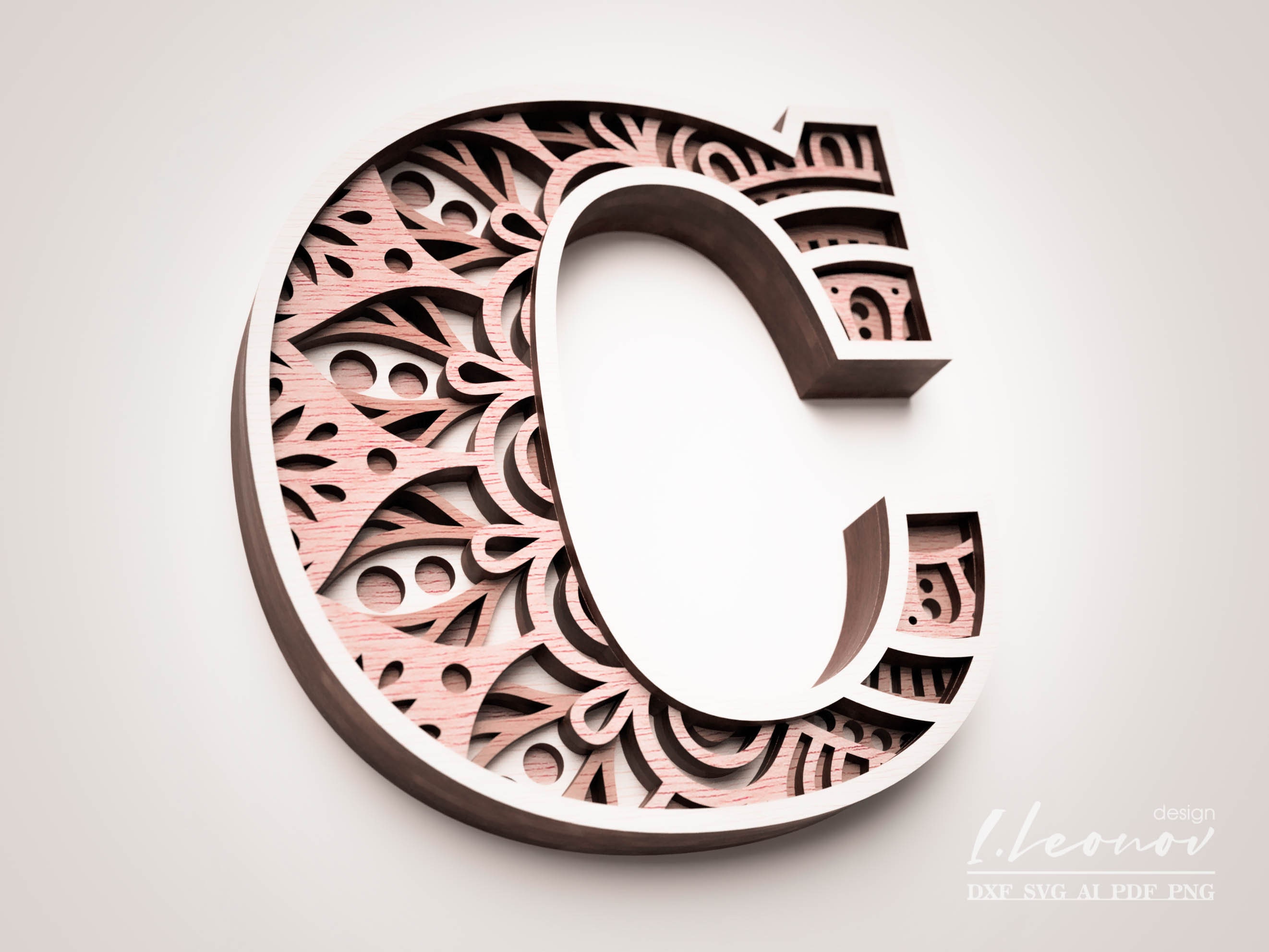 Laser Cut DXF Letter C DXF Alphabet Letter C Laser Cut - Etsy Canada
