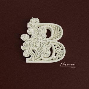 Laser Cut DXF Letter B DXF Alphabet Letter B, , Laser Cut Letter ...