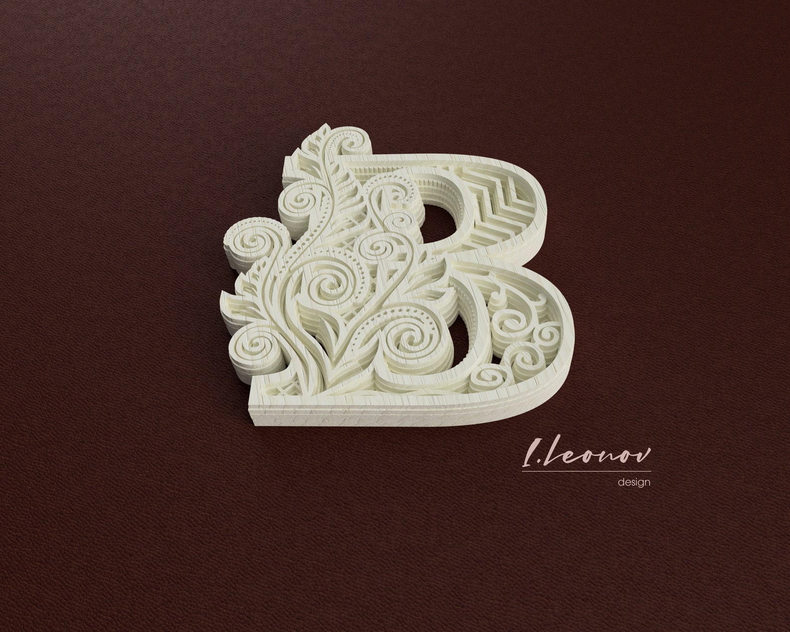 Laser Cut DXF Letter B DXF Alphabet Letter B Laser Cut - Etsy Canada