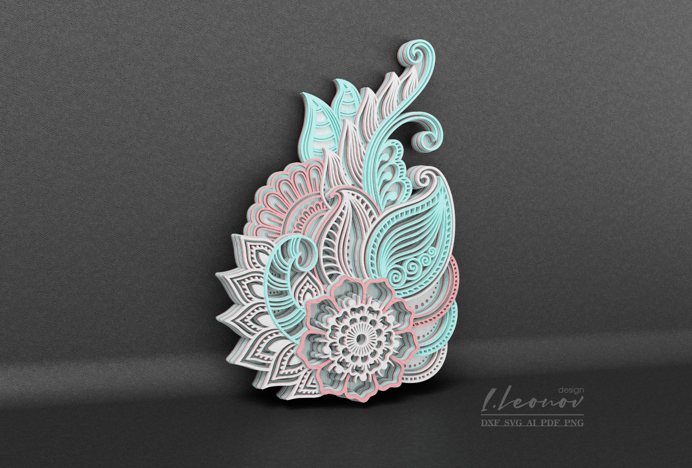 Digital File, Multilayer DXF File, DXF File for Laser Cut, Layered Dxf ...