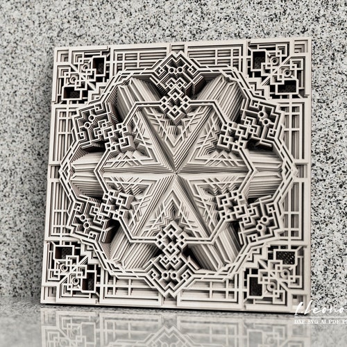 Digital File Multilayer DXF File DXF File for Laser Cut - Etsy