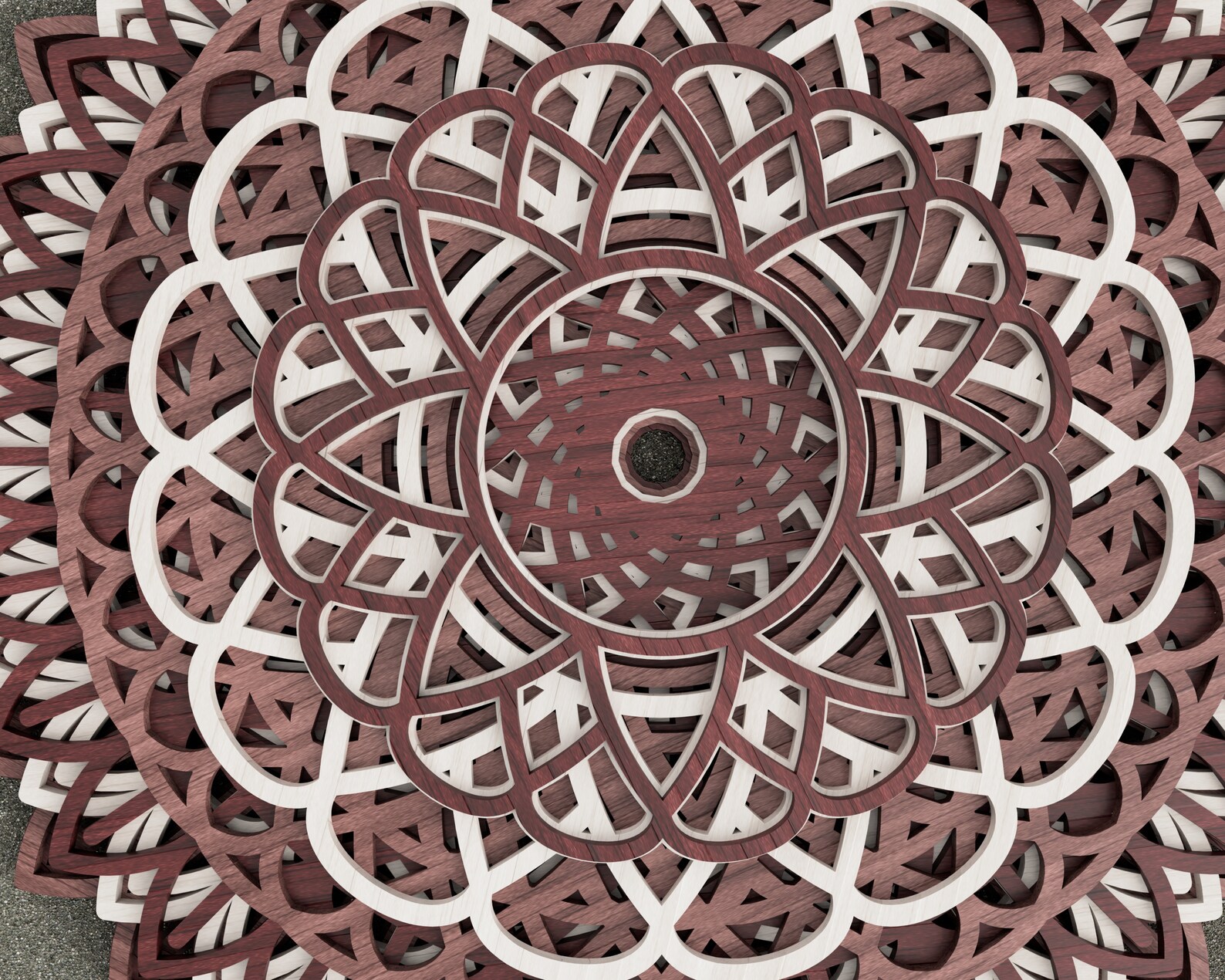 Digital File, Mandala DXF File, DXF File for Laser Cut, Layered Dxf ...