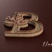 Laser Cut DXF Letter B DXF Alphabet Letter B Laser Cut - Etsy