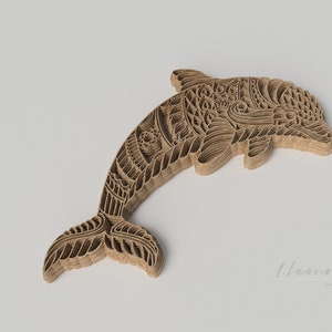 Multilayer Laser Cut File, Dxf File for Laser Cut, Scroll Saw Pattern ...