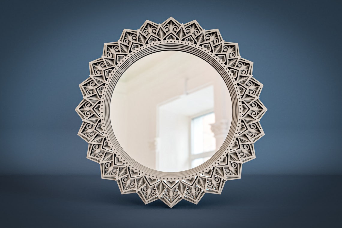 Multilayer Mirror Frame Digital File Multilayer DXF File - Etsy