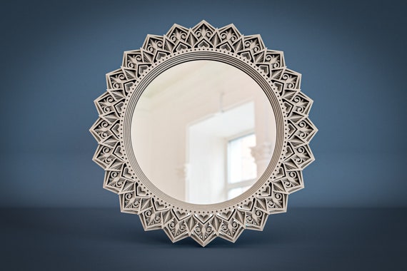 Multilayer Mirror frame Digital file Multilayer DXF file - Etsy