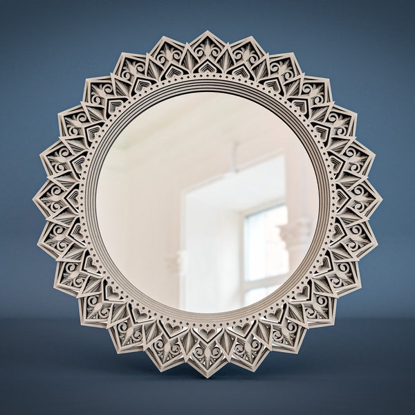 Laser Cut Mirror - Etsy