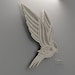 Multilayer Flying Bird, Laser Cut File, SVG Ai EPS Dxf Laser Cut Wall ...