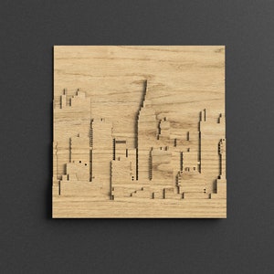 Digital File, Multilayer City DXF File, DXF File for Laser Cut, Laser ...