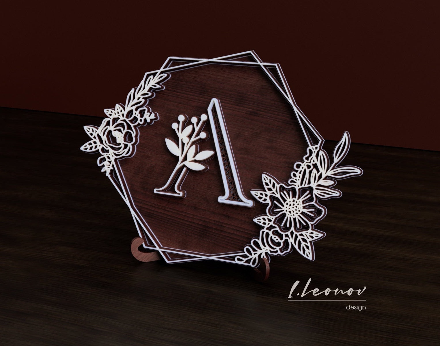 Digital Laser Cut File Laser Cut Frame With Stand Vector | Etsy