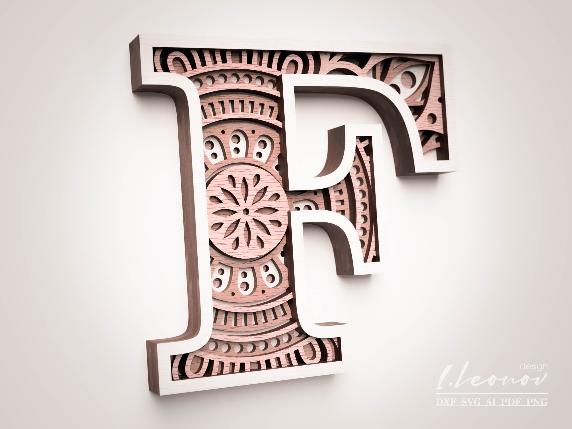 Laser Cut DXF Letter F DXF Alphabet Letter F Laser Cut - Etsy