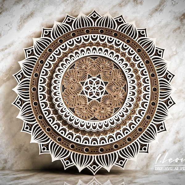 Multilayer Mandala - Etsy