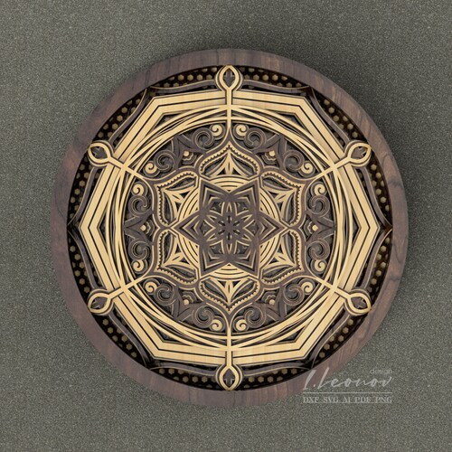 Digital File Multilayer DXF File DXF File for Laser Cut - Etsy