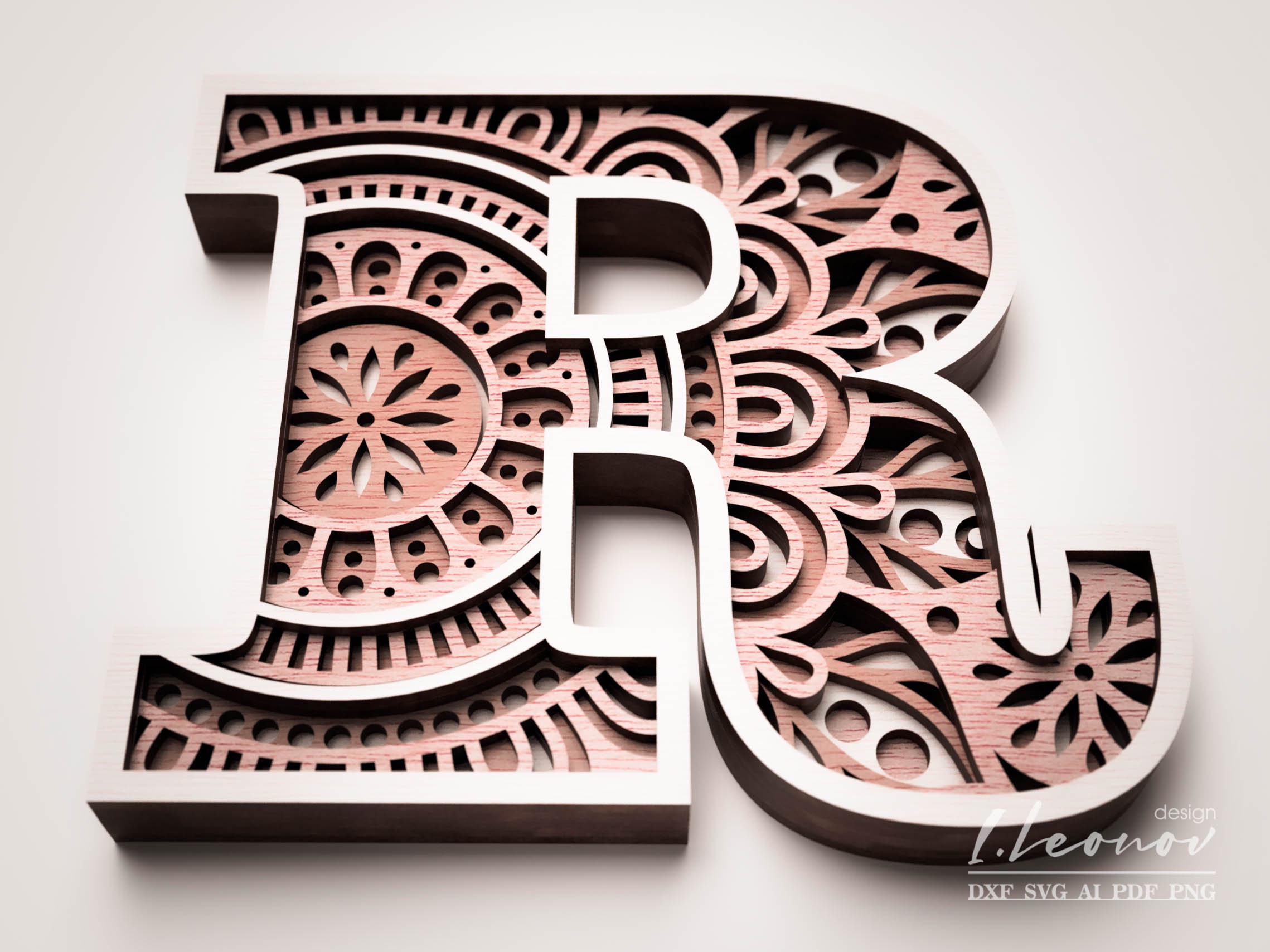 Laser Cut DXF Letter R DXF Alphabet Letter R Laser Cut - Etsy