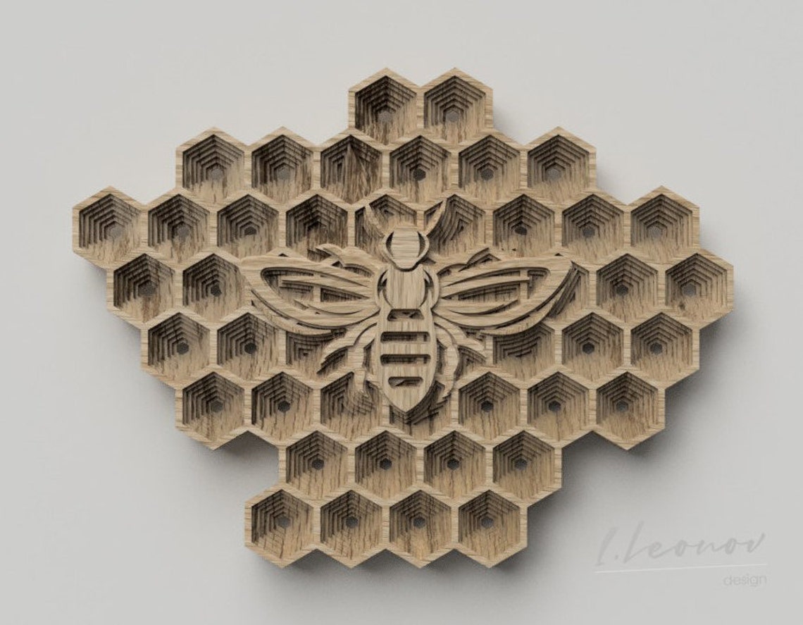 Vector Laser Cut File, Multilayer DXF File, DXF File for Laser Cut ...