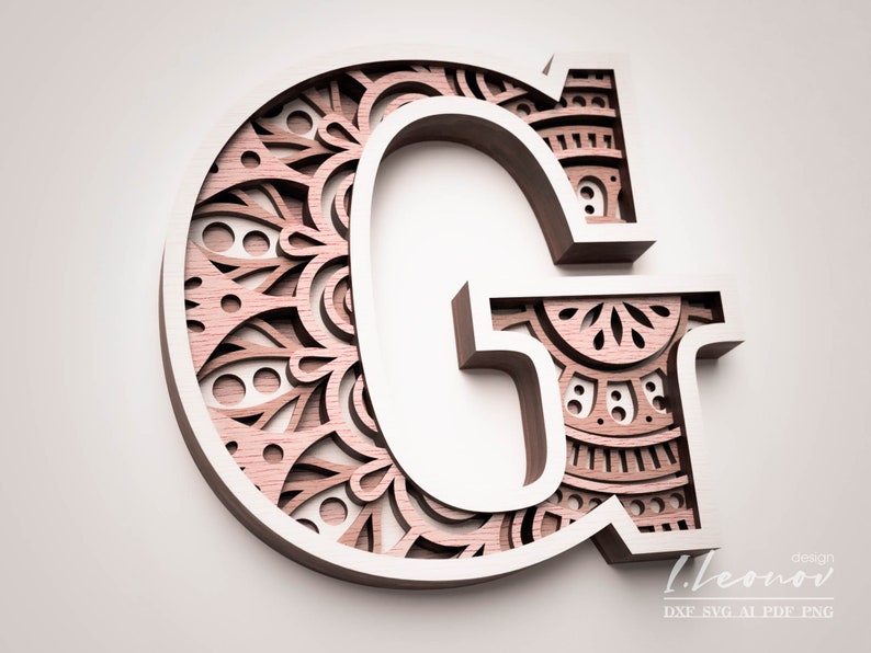 Laser Cut DXF Letter G DXF Alphabet Letter G Laser Cut - Etsy