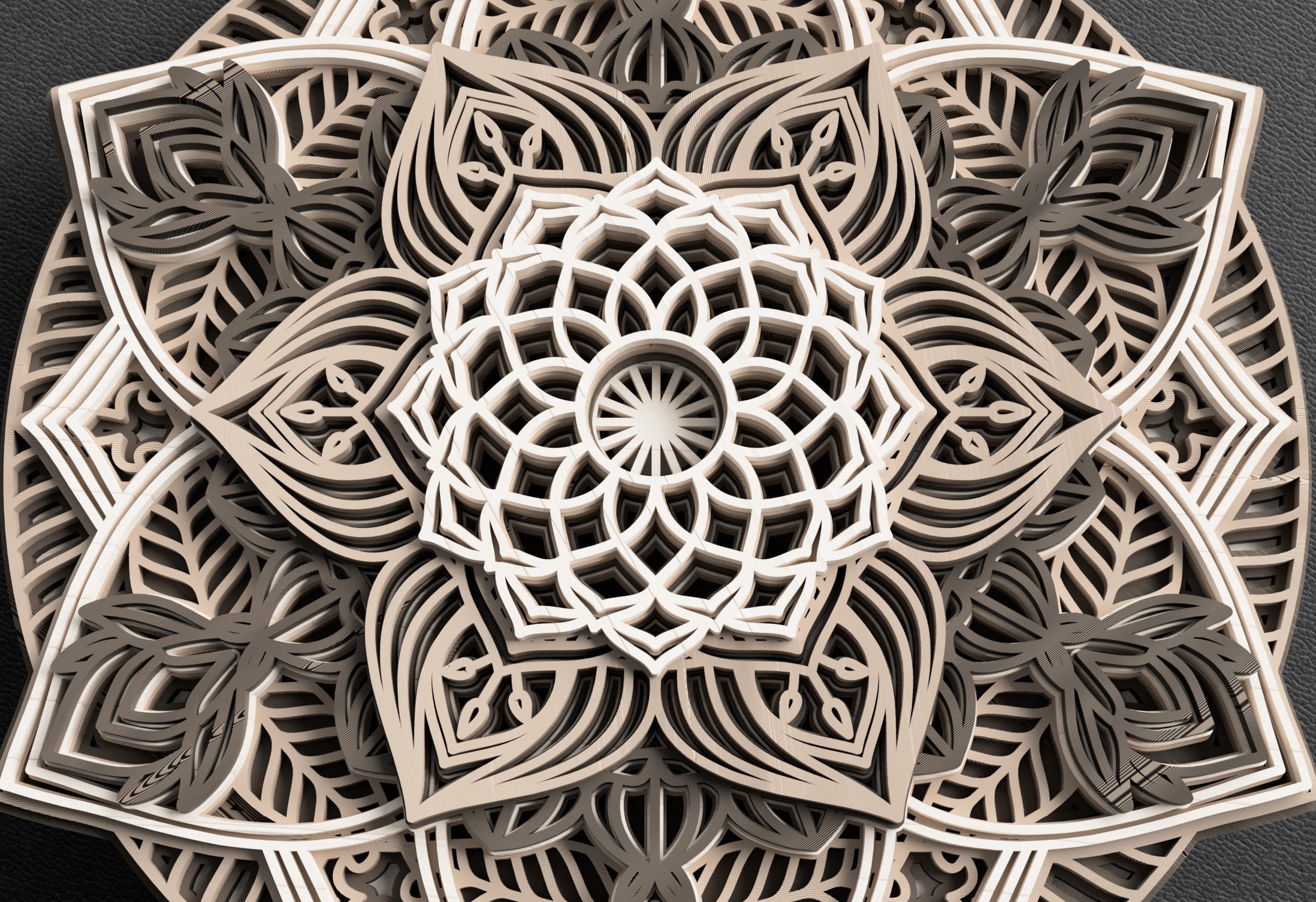 Digital File Mandala DXF File DXF File for Laser Cut - Etsy Canada