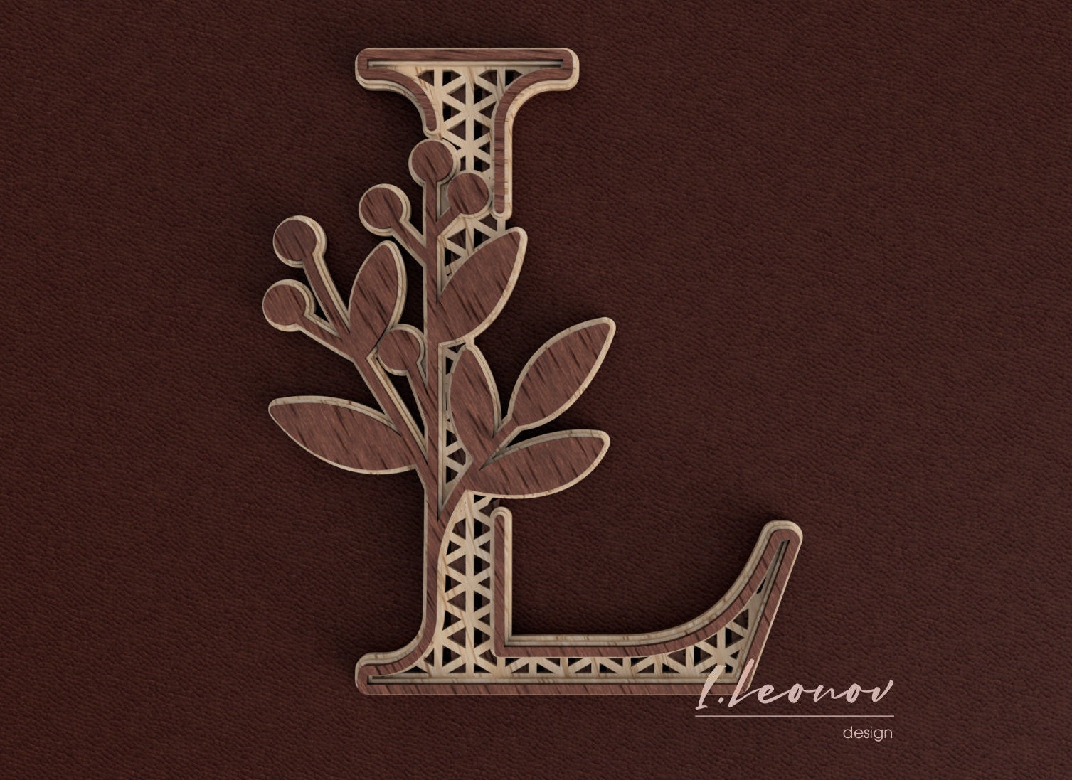 Laser Cut DXF Letter L DXF Alphabet Letter L Laser Cut - Etsy Finland