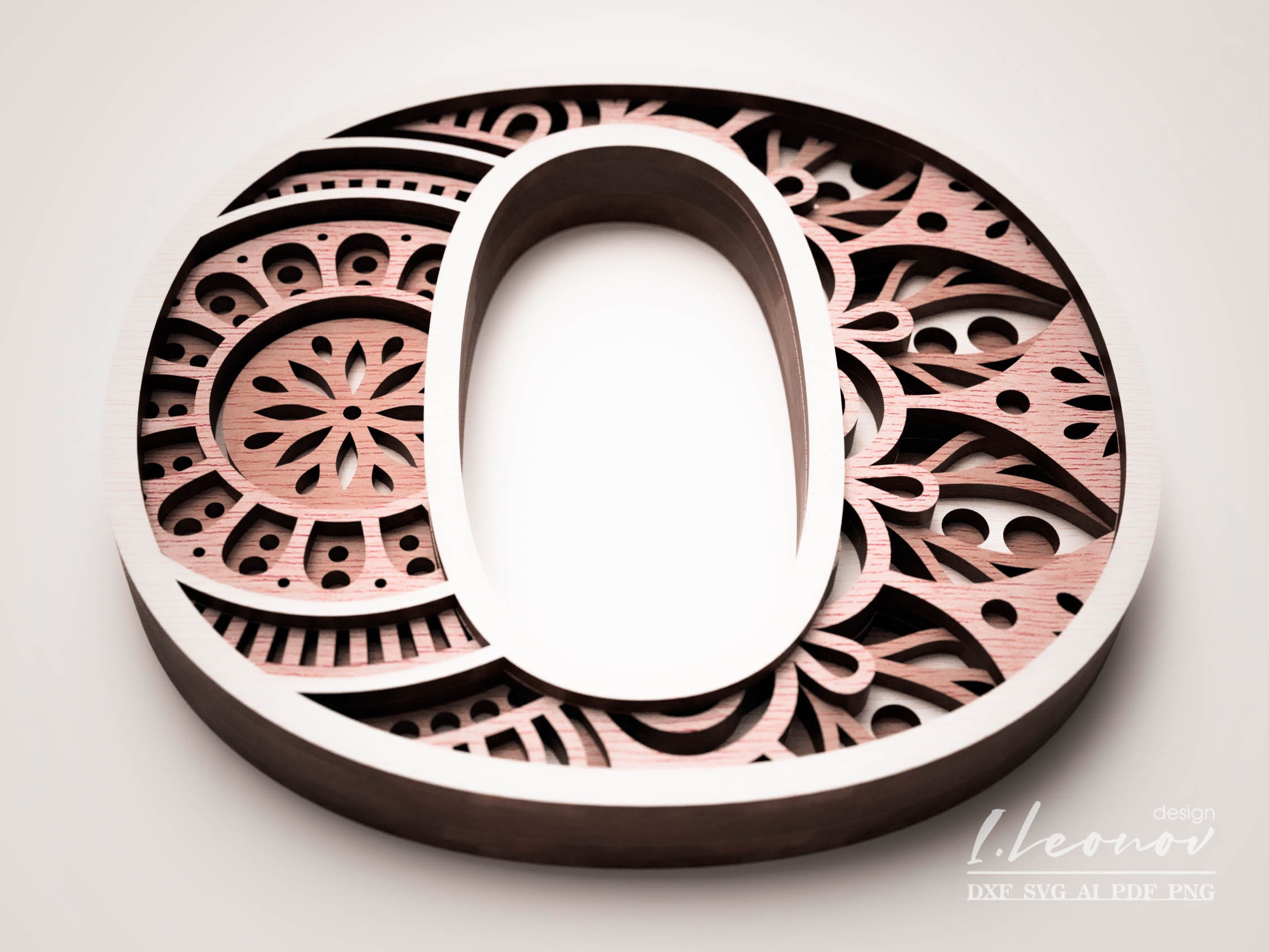 Laser Cut DXF Letter O DXF Alphabet Letter O Laser Cut - Etsy