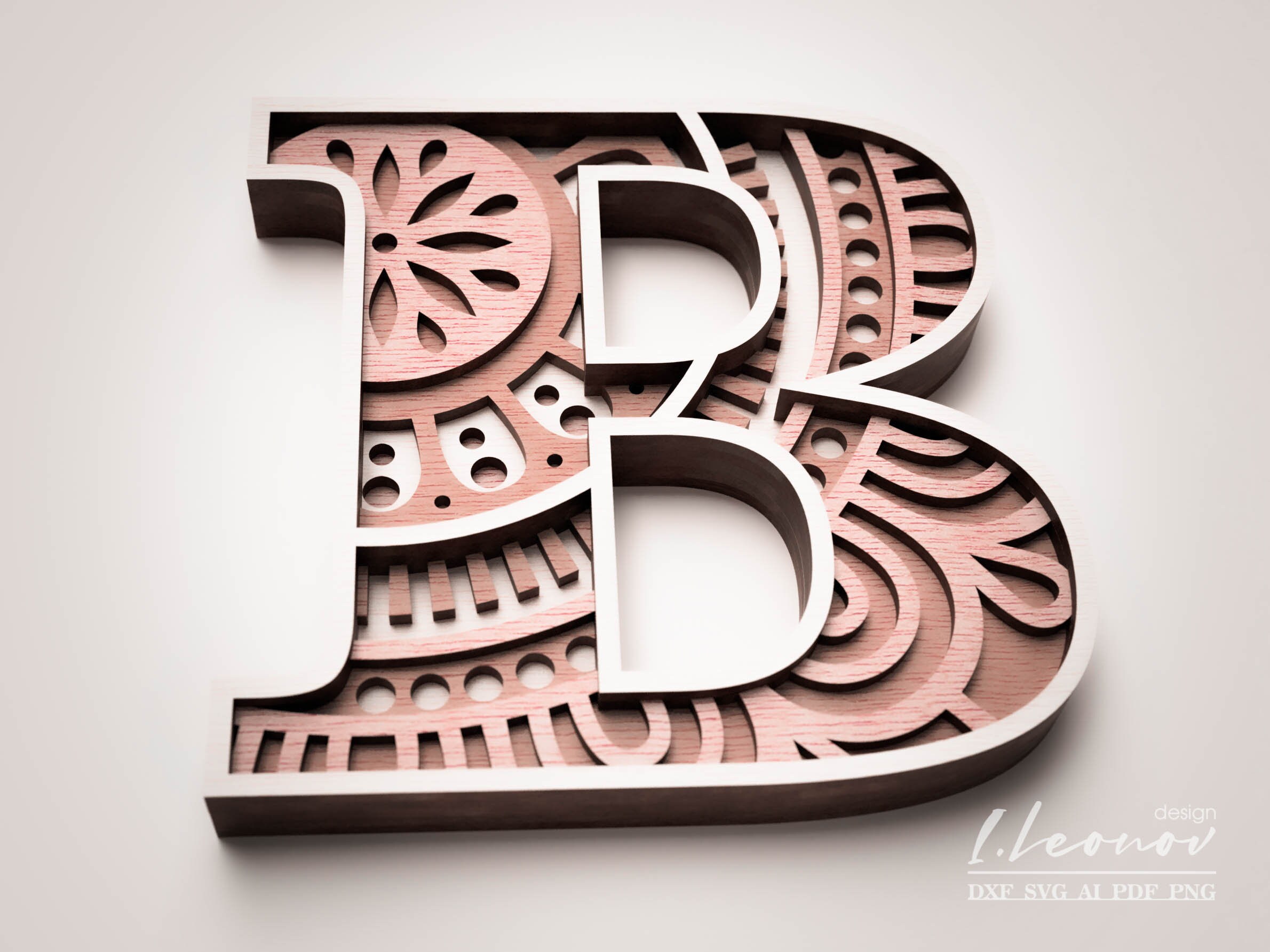 Laser Cut DXF Letter B DXF Alphabet Letter B Laser Cut - Etsy Hong Kong