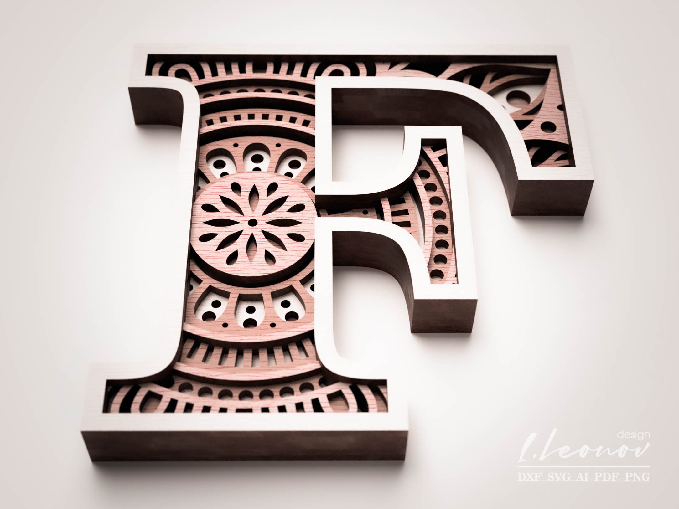 Laser Cut DXF Letter F DXF Alphabet Letter F Laser Cut - Etsy