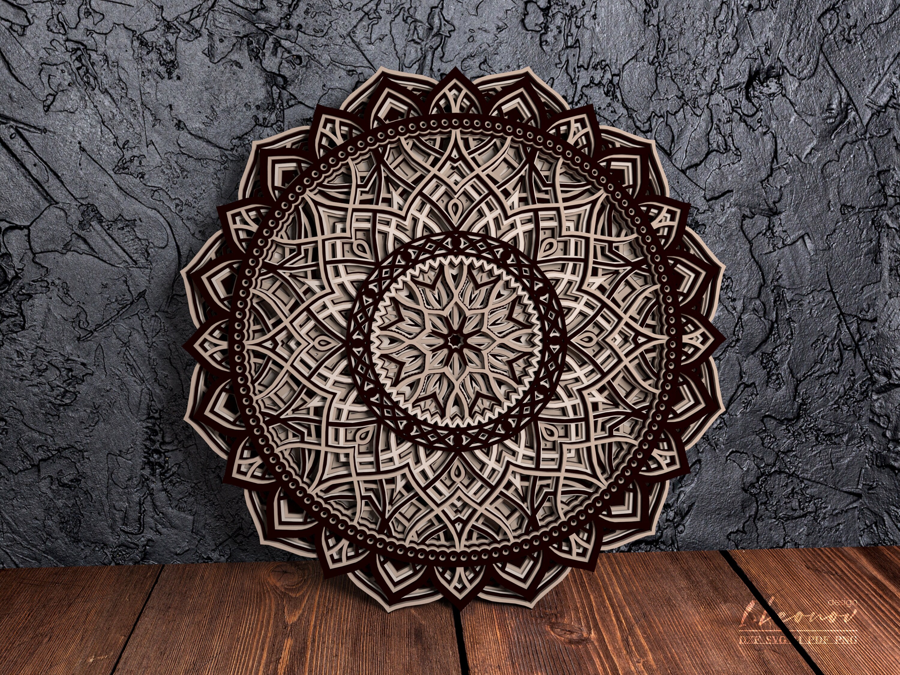 Digital File Mandala DXF File DXF File for Laser Cut - Etsy