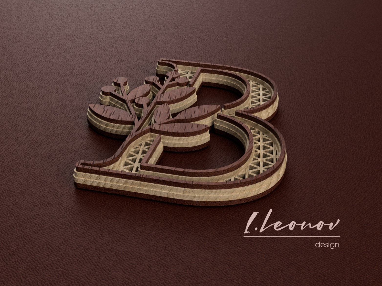 Laser Cut DXF Letter B DXF Alphabet Letter B Laser Cut - Etsy Israel