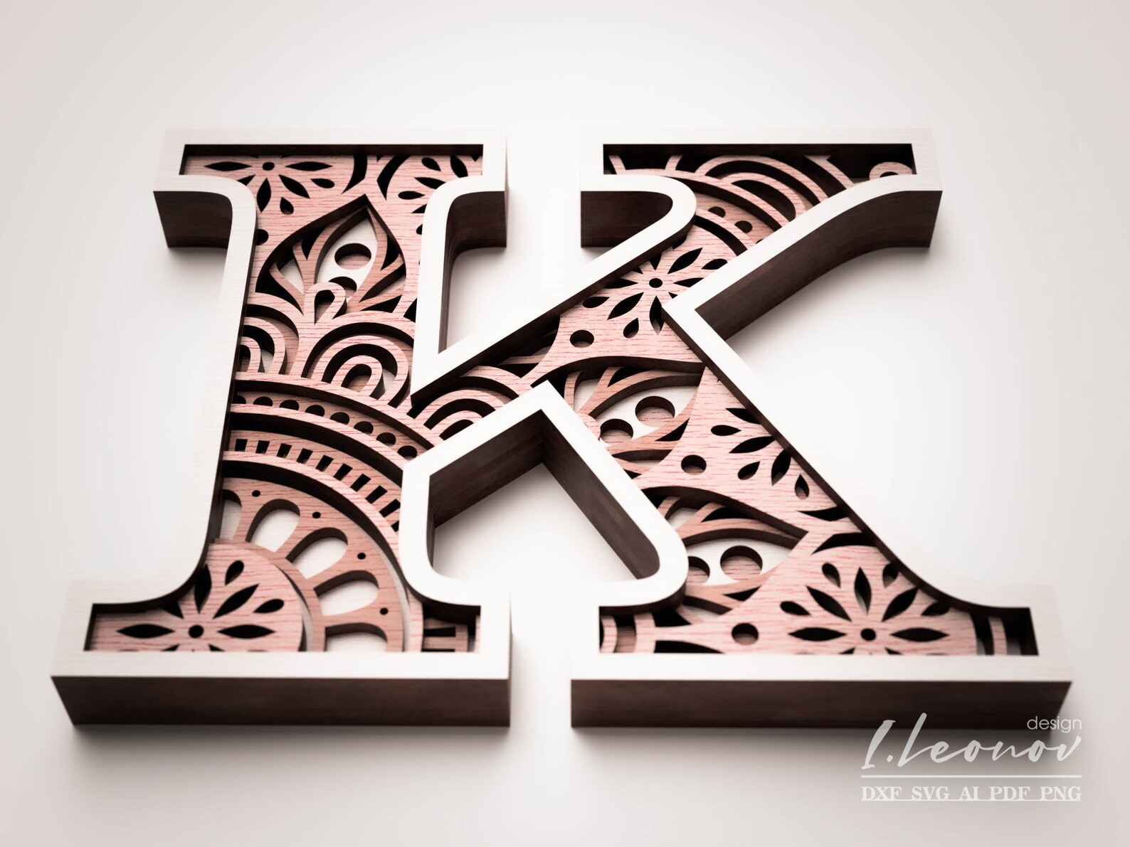 Laser Cut DXF Letter K DXF Alphabet Letter K Laser Cut - Etsy