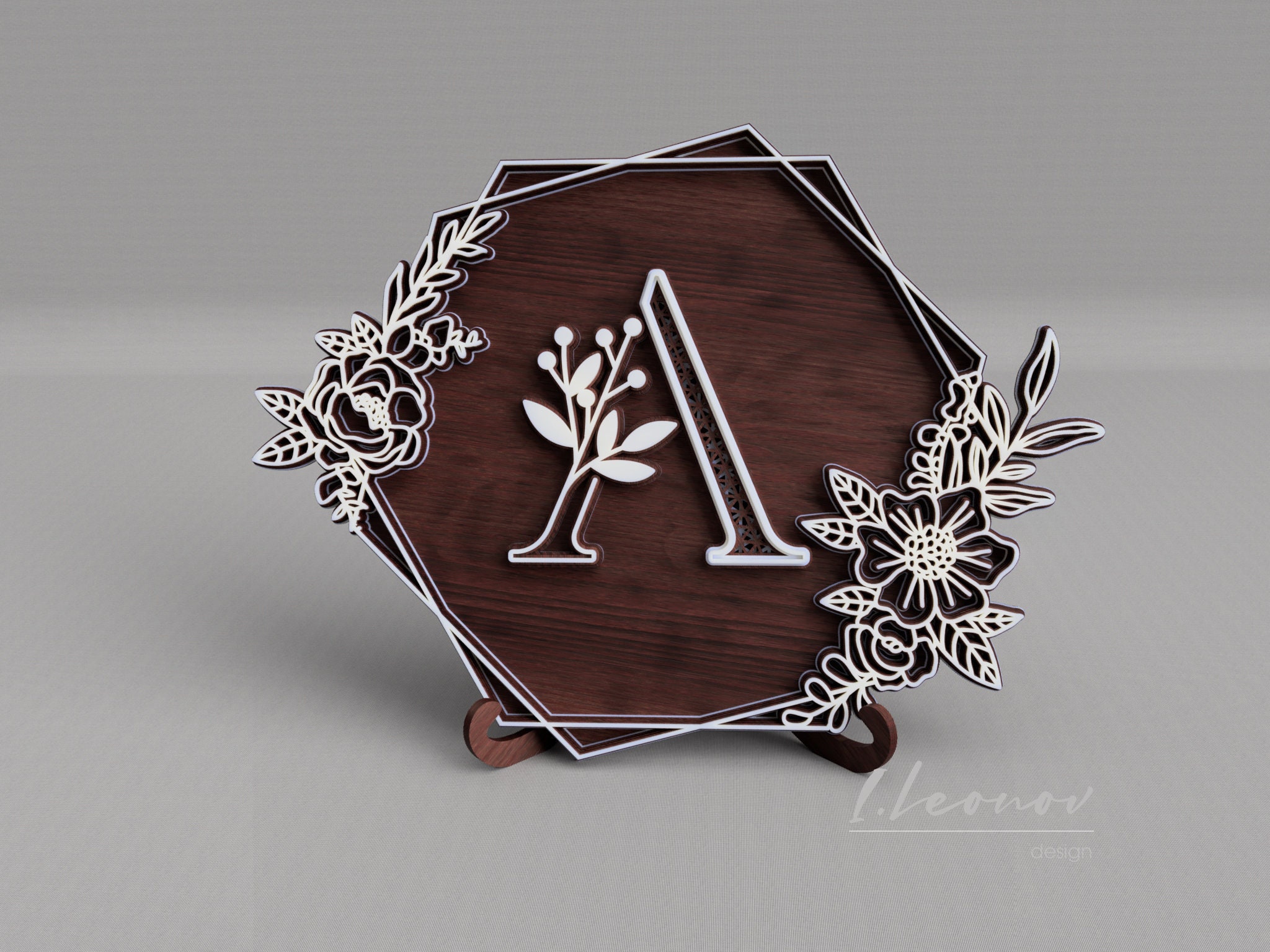 Digital Laser Cut File Laser Cut Frame With Stand Vector | Etsy