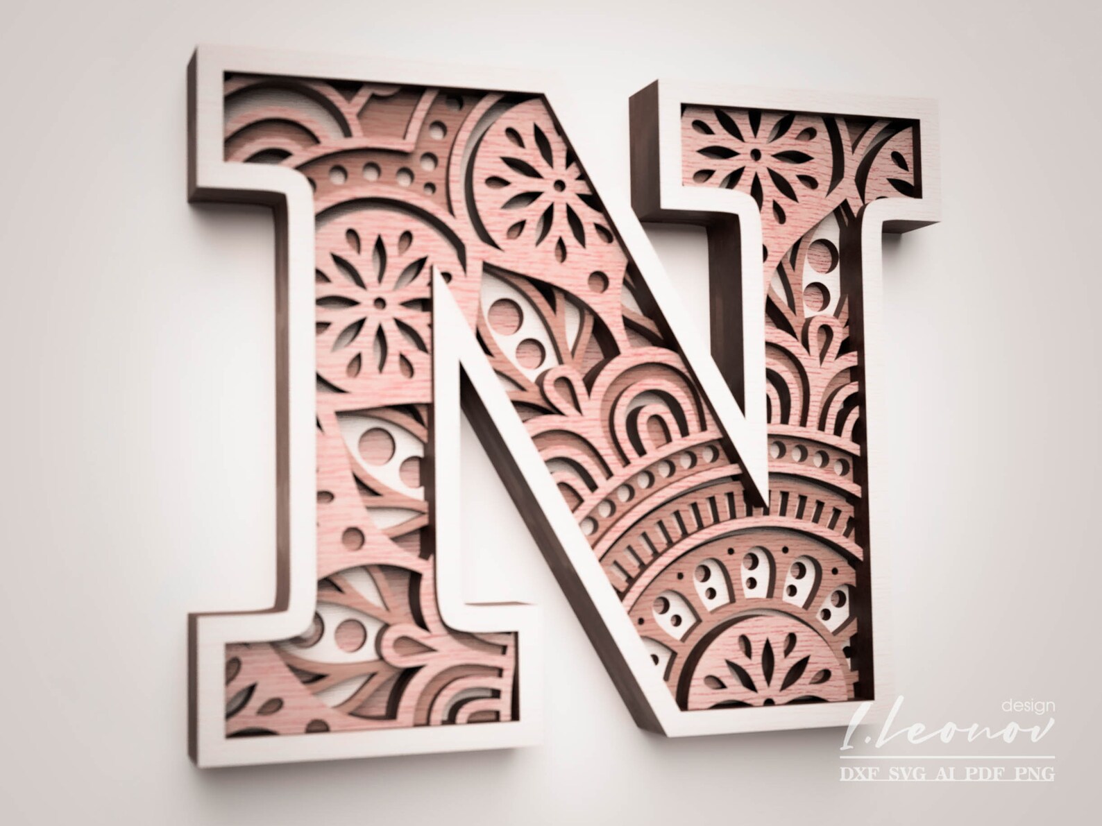 Laser Cut DXF Letter N DXF Alphabet Letter N Laser Cut | Etsy Canada