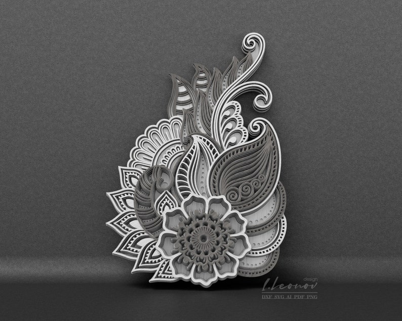 Digital File, Multilayer DXF File, DXF File for Laser Cut, Layered Dxf ...