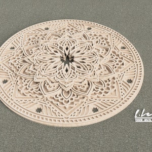 Digital File, Mandala DXF File, DXF File for Laser Cut, Layered Dxf ...