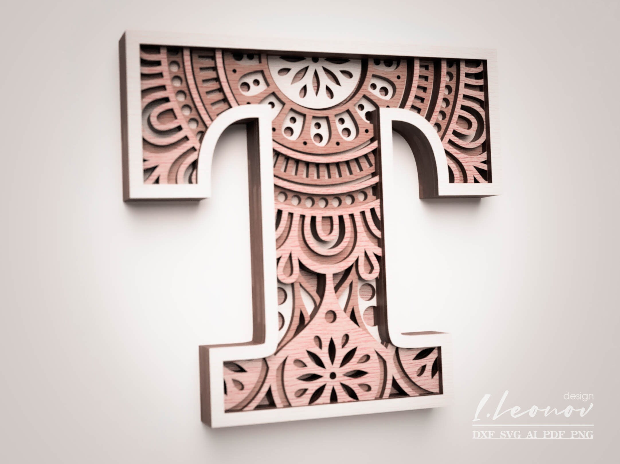 Laser Cut DXF Letter T DXF Alphabet Letter T Laser Cut - Etsy