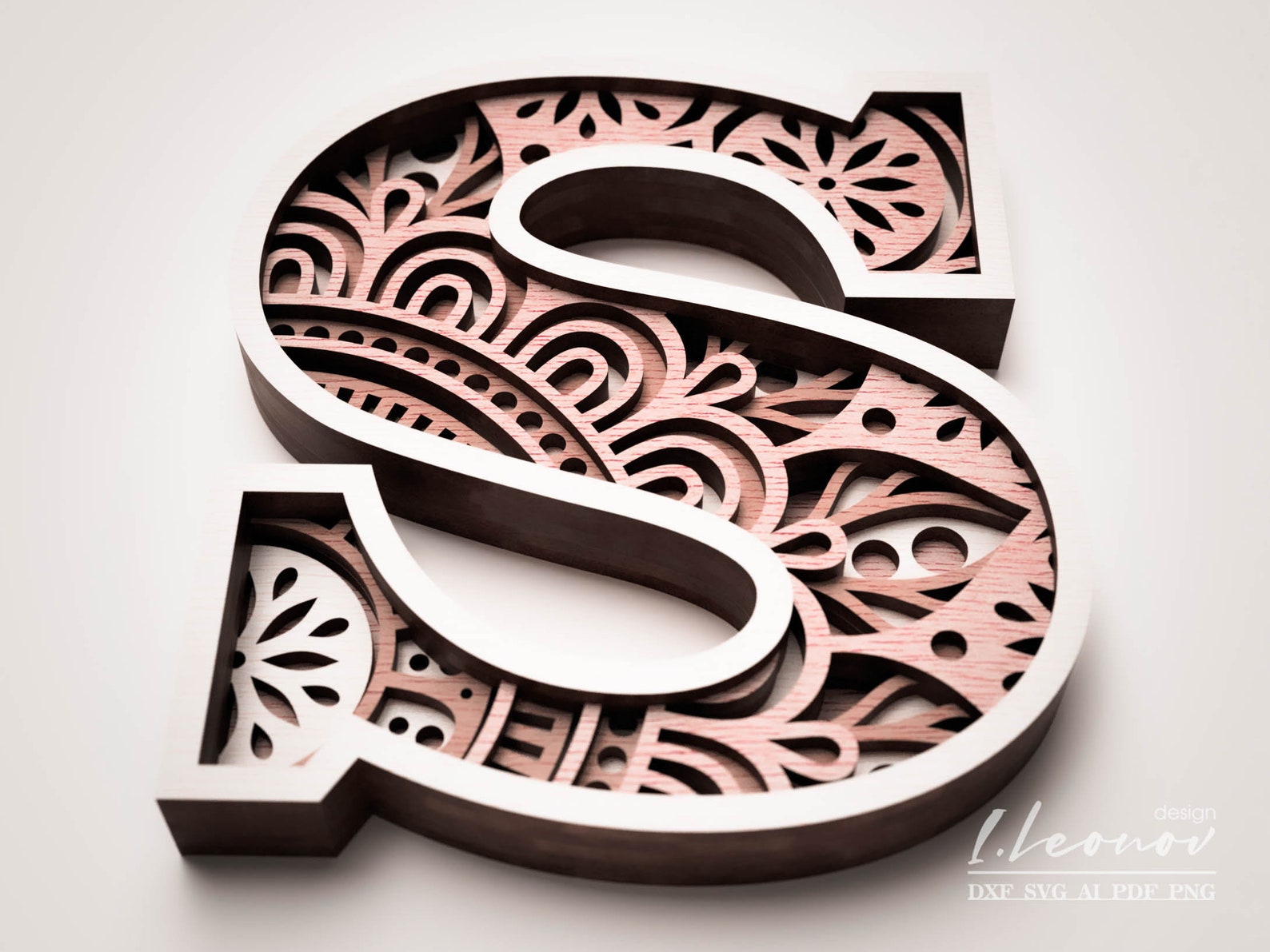 Laser Cut DXF Letter S DXF Alphabet Letter S Laser Cut - Etsy