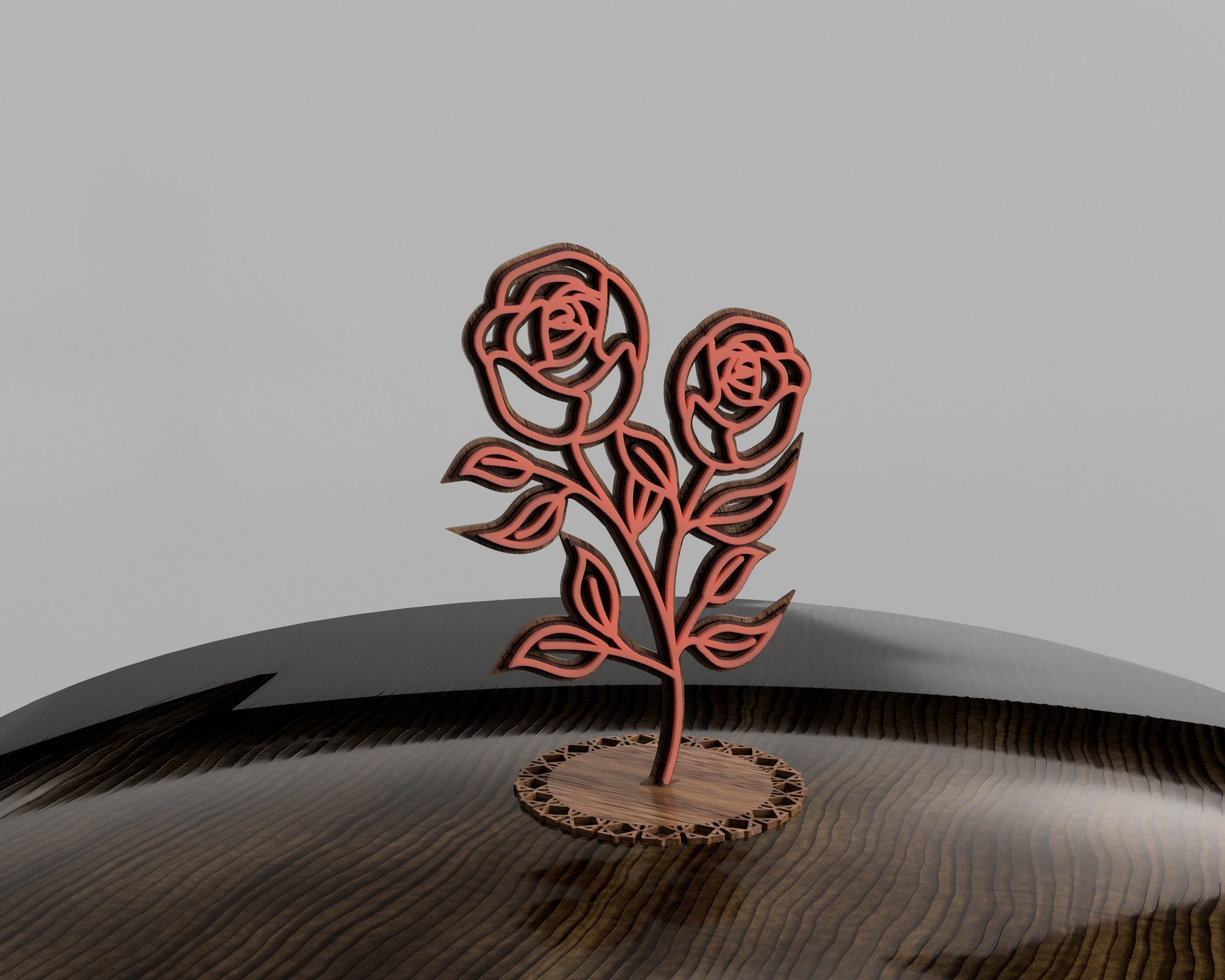 Table Decoration Dxf File for Laser Cut. Table Decorations for | Etsy