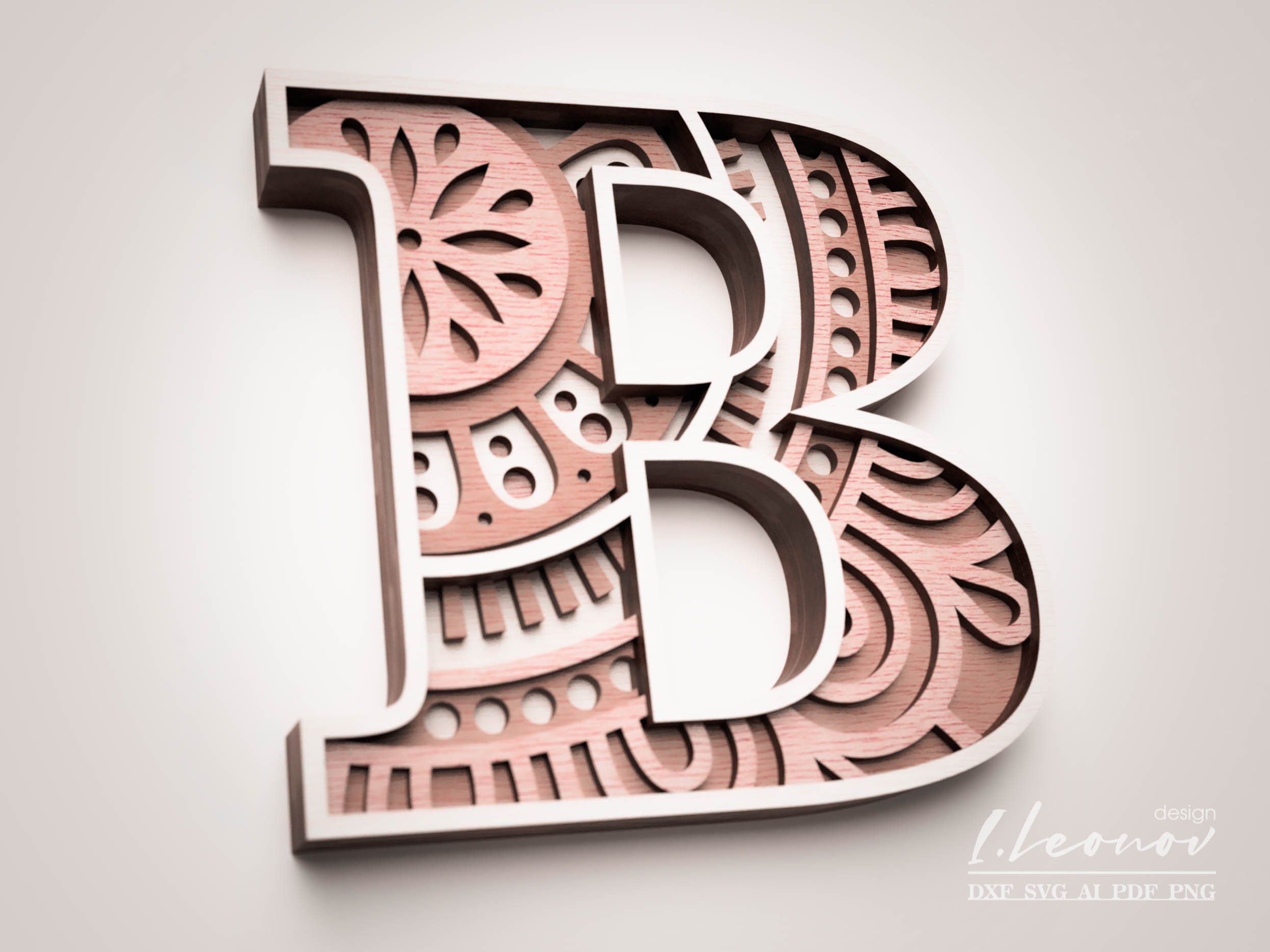 Laser Cut DXF Letter B DXF Alphabet Letter B Laser Cut - Etsy Finland