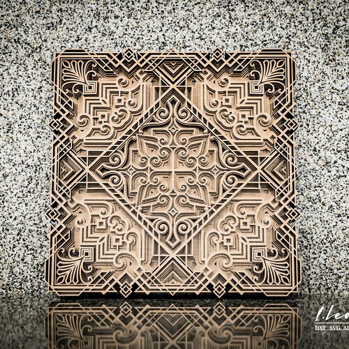 Digital File Multilayer DXF File DXF File for Laser Cut - Etsy