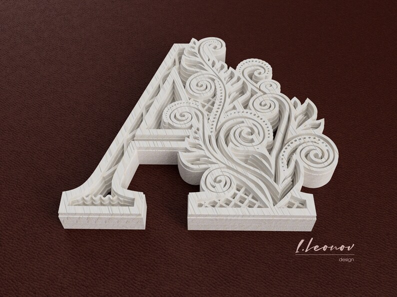 Laser Cut DXF Letter A DXF Alphabet Letter A Laser Cut | Etsy