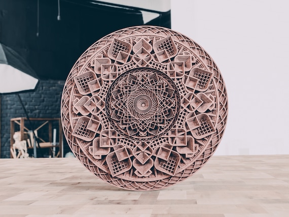 Large 10 Layer Multilayer Template Vector File for Laser - Etsy