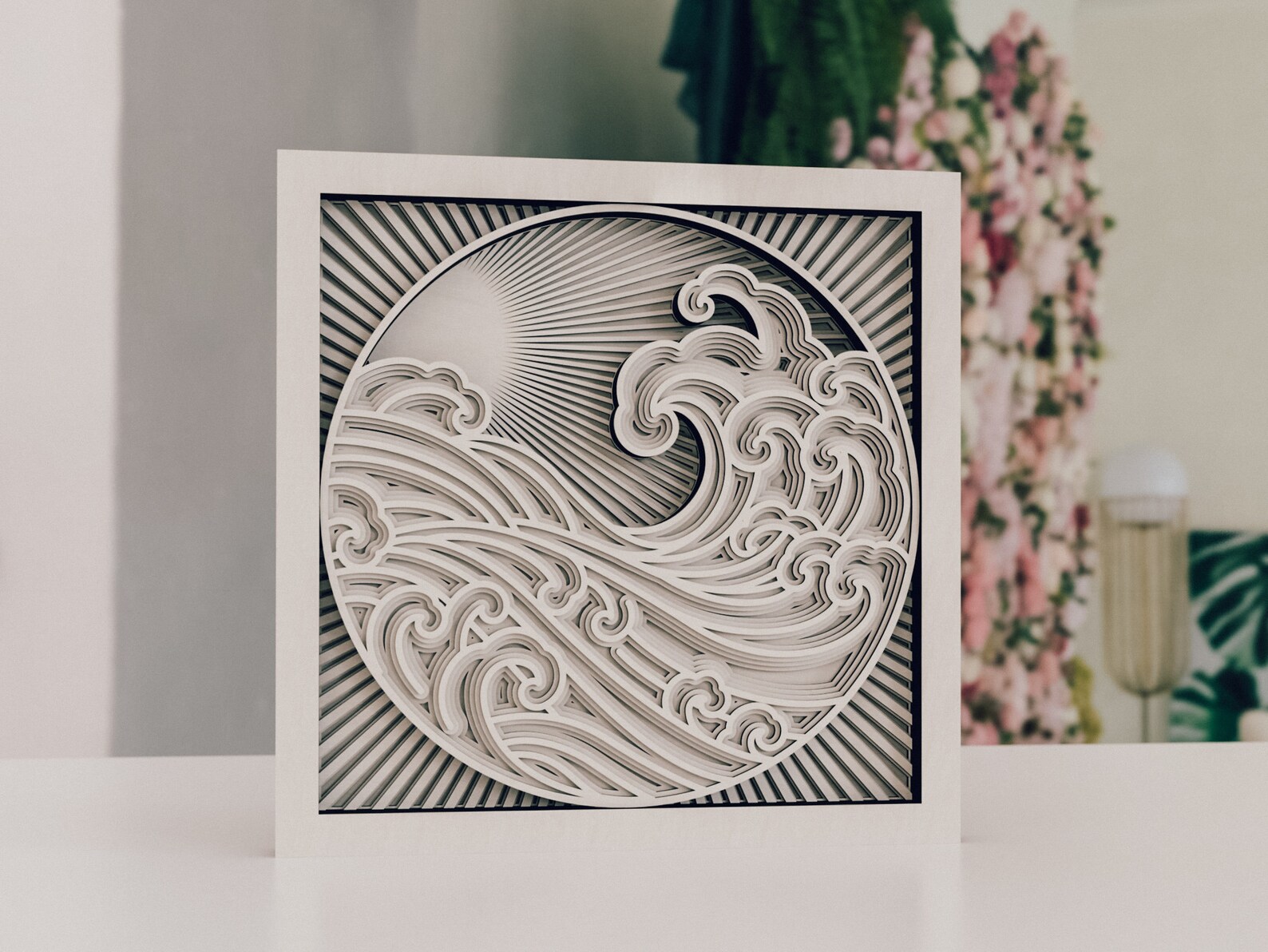 Digital File Multilayer Sea DXF File DXF File for Laser Cut - Etsy