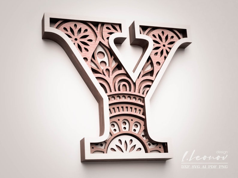 Laser Cut DXF Letter Y DXF Alphabet Letter Y Laser Cut - Etsy