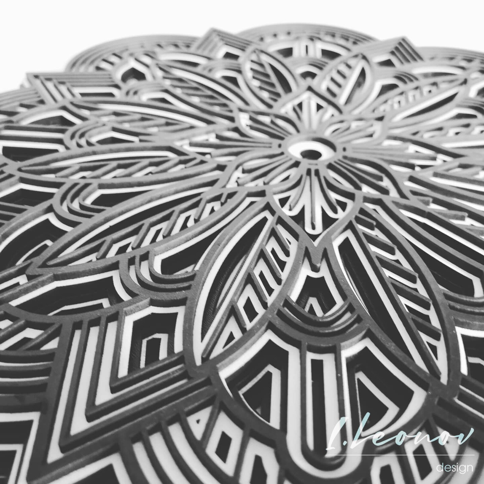 Digital File Mandala DXF File DXF File for Laser Cut - Etsy