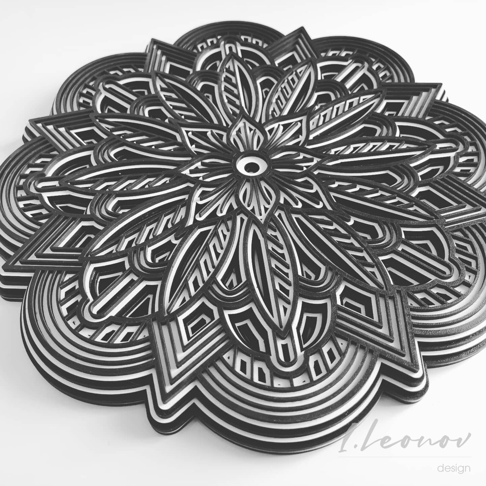 Digital File Mandala DXF File DXF File for Laser Cut - Etsy