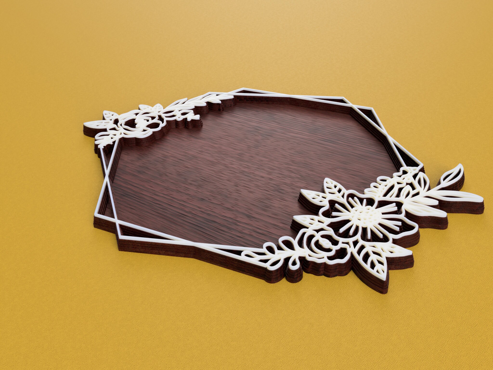 Digital Laser Cut File Laser Cut Frame With Stand Vector | Etsy